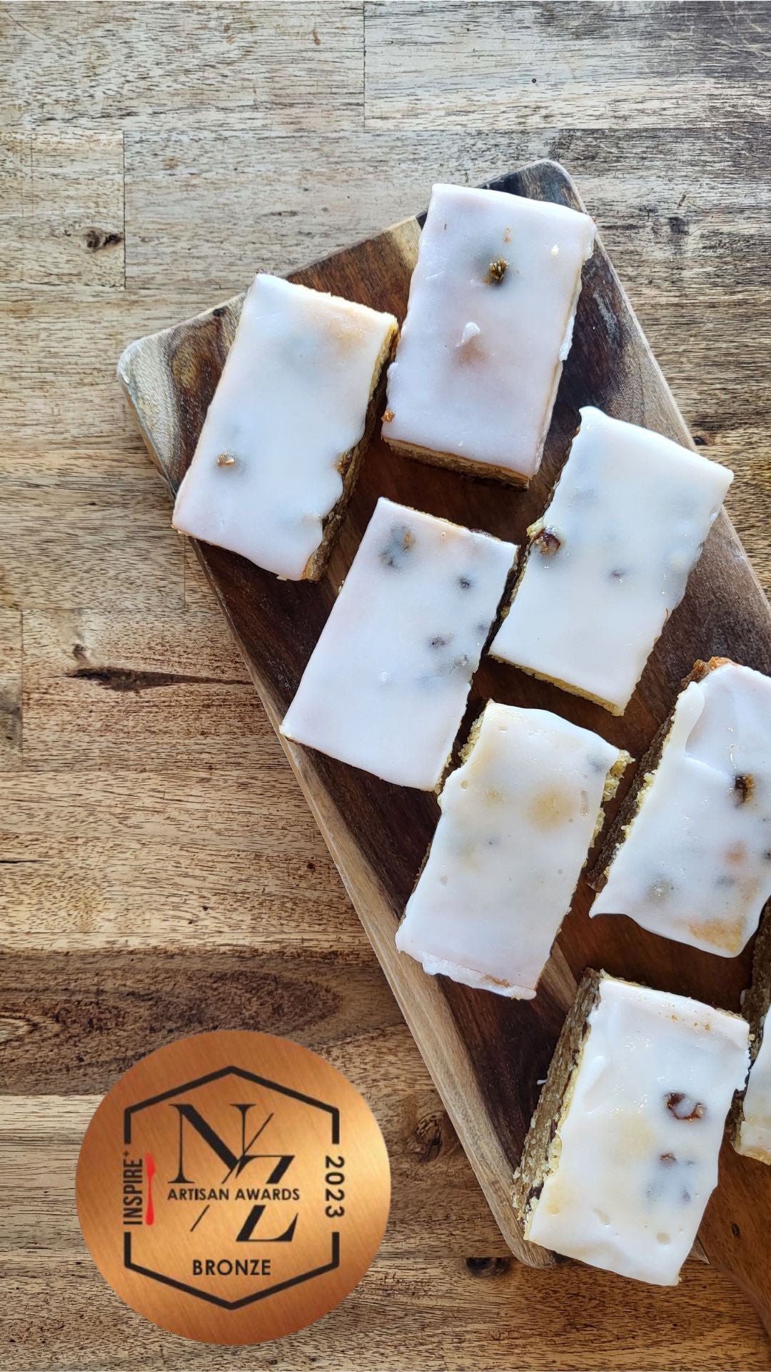 Lemon raisin slice – Forbes Homemade Gourmet