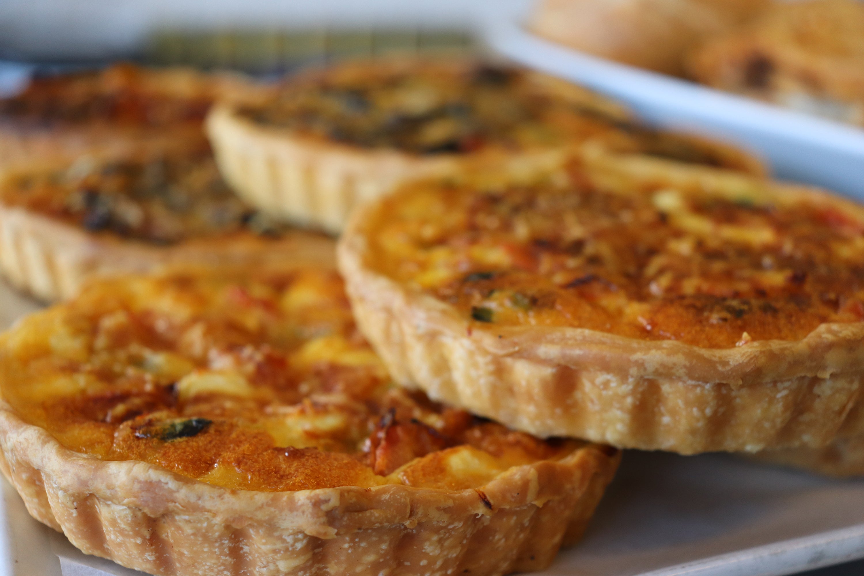 Individual Quiche Tartlets- Great for brunch,lunch & afternoon tea ...